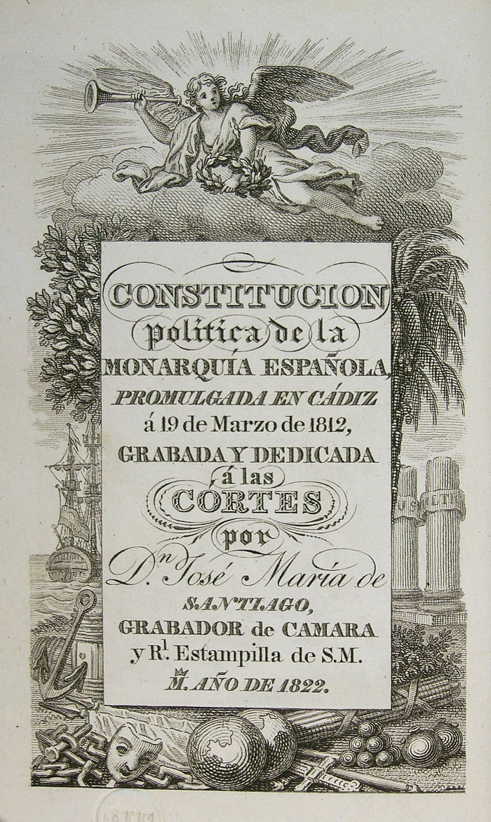 01- Constituciones Españolas Históricas – Archivo y Biblioteca